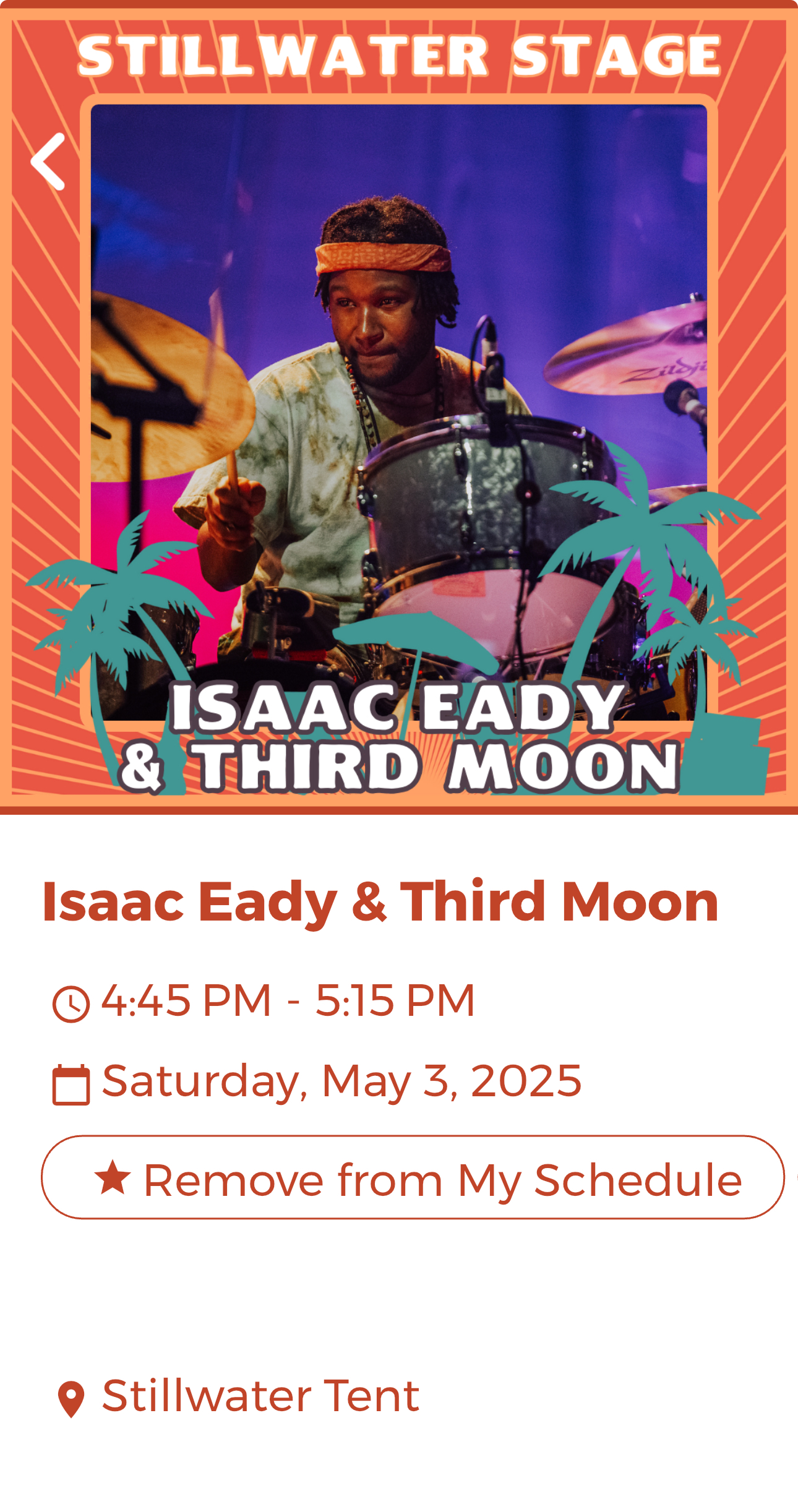 2025-05-03 Stillwater Tent Miramar Beach, FL, USA Isaac Eady & Third ...